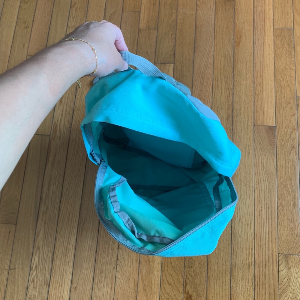 Teal Blue Jansport Backpack - Gem